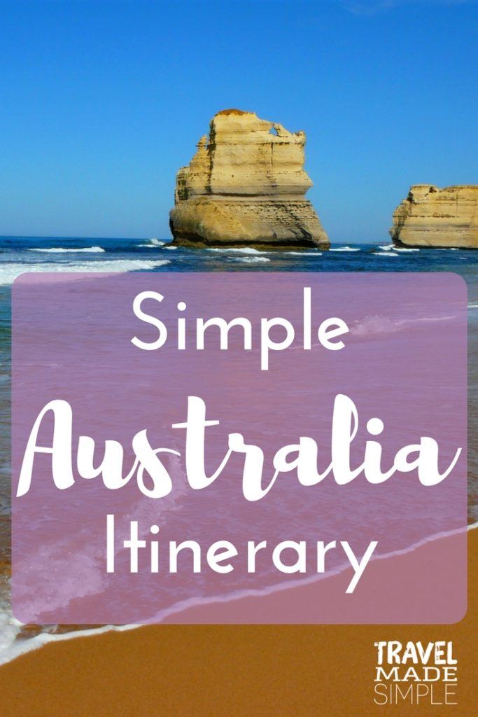 Simple Australia Itinerary