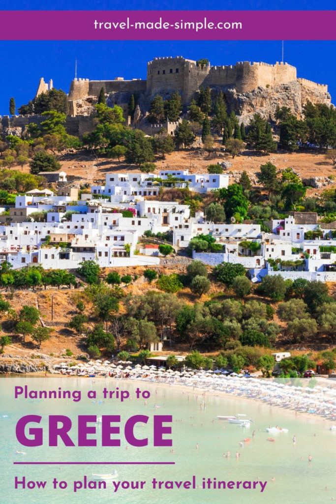 Simple Greece Itinerary: Ideas for Planning One Week in Greece - Travel ...