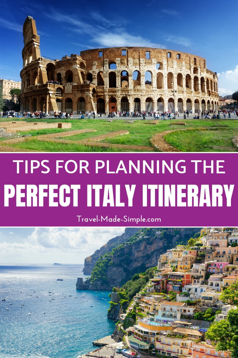Simple Italy Itinerary: Ideas for Planning One Week in Italy | Travel ...