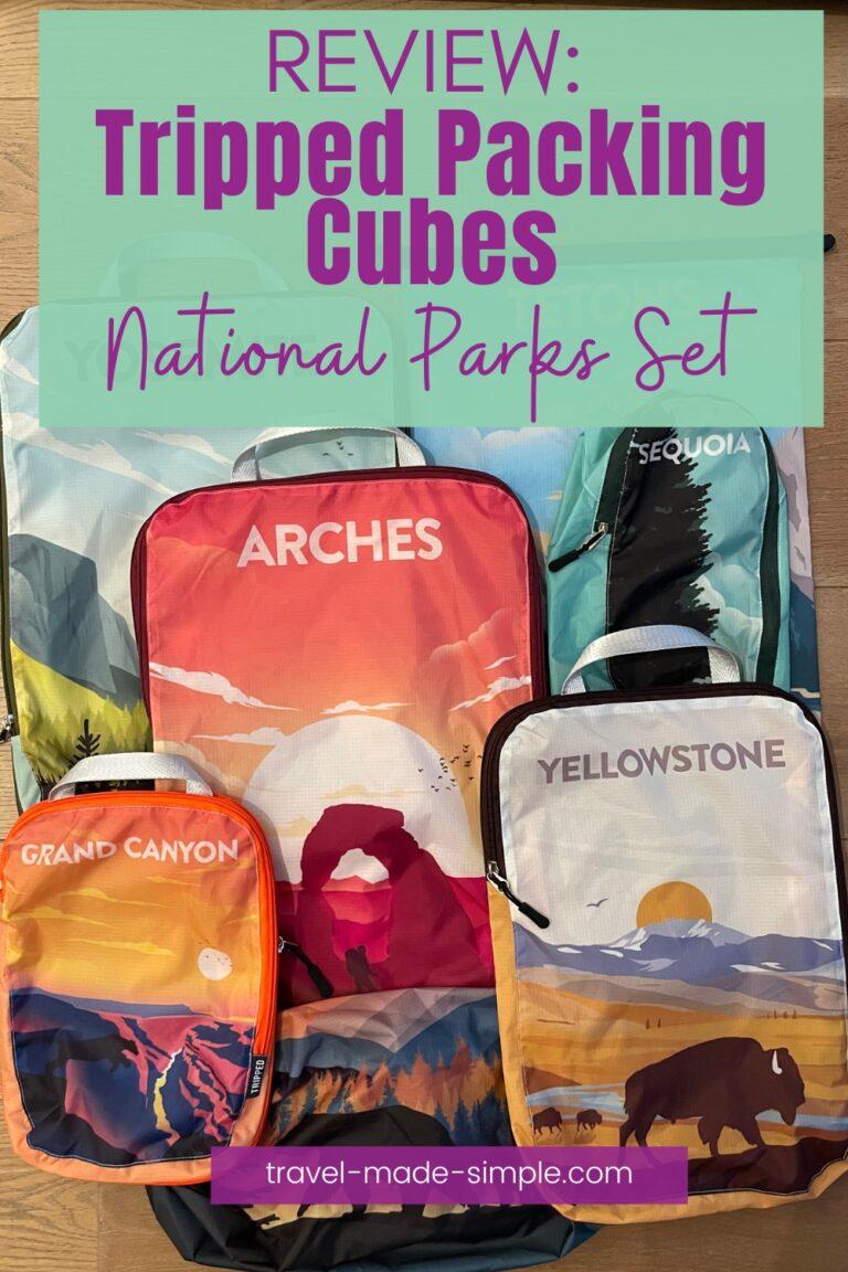 TRIPPED Travel Gear Packing Cubes Review - Travel Made Simple