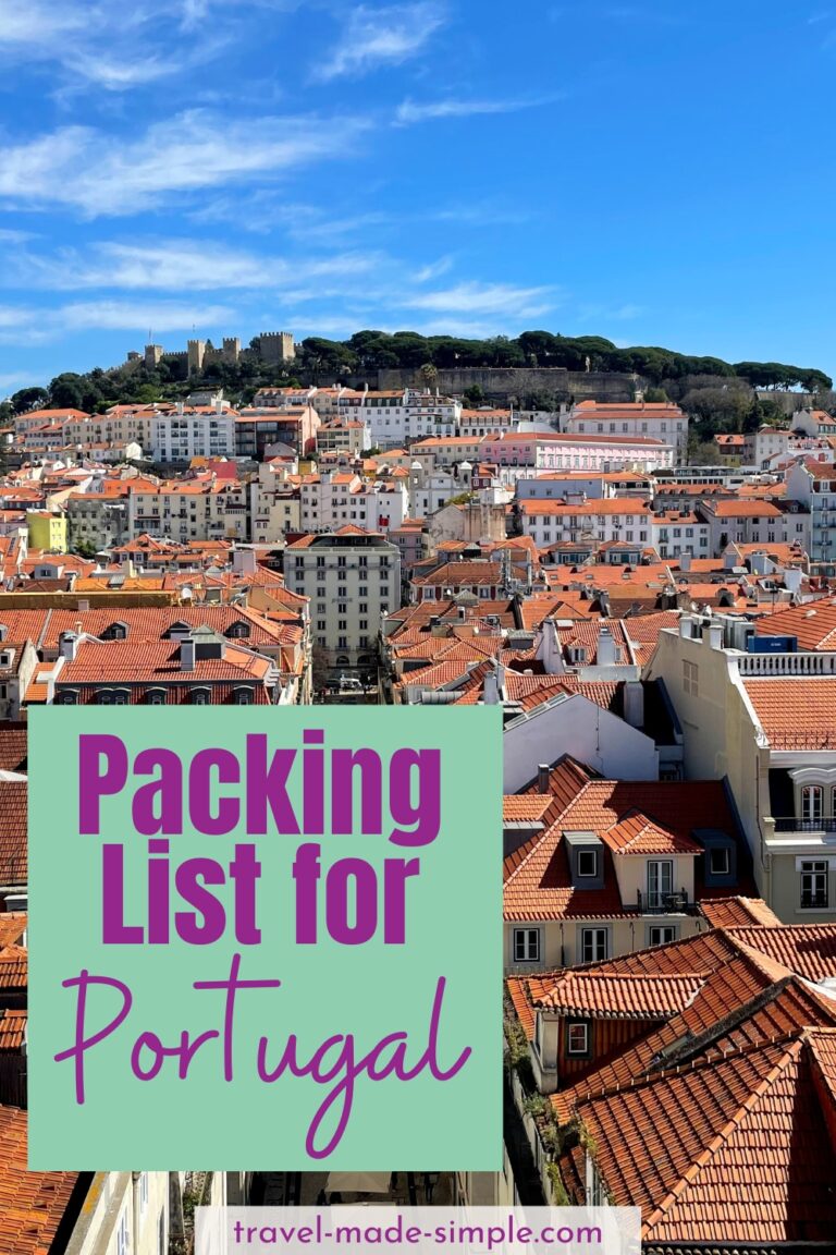 What to Pack for Portugal: An Essential Portugal Packing List - Travel ...