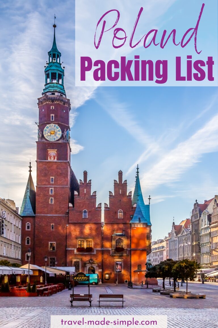 What to Pack for Poland: A Carry On Poland Packing List - Travel Made ...