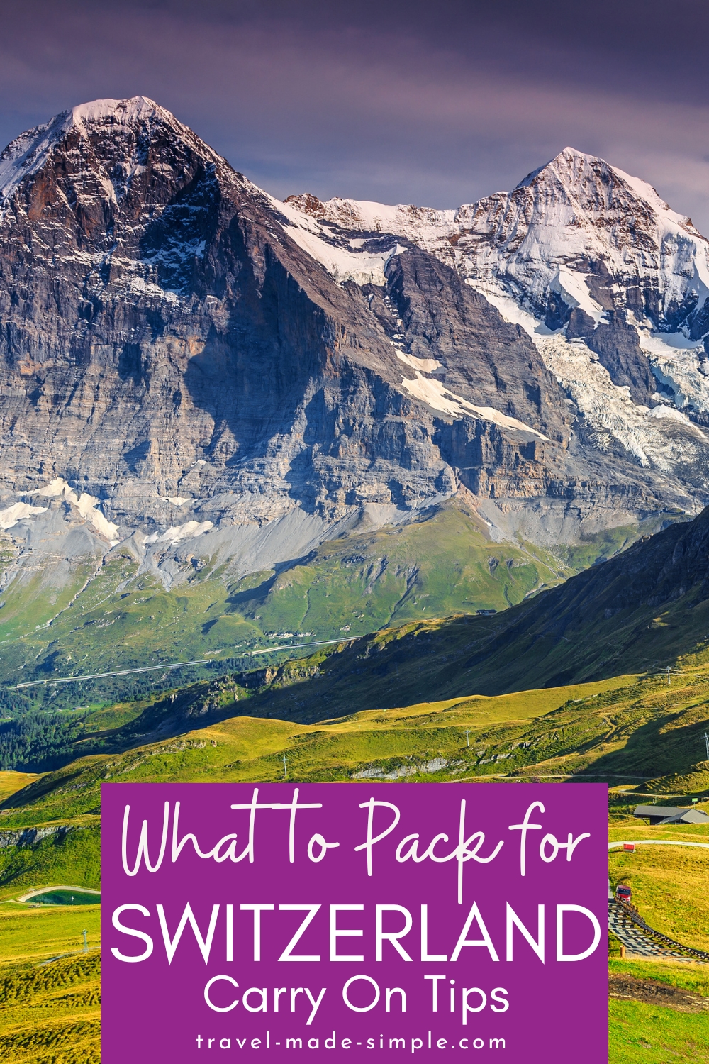 Switzerland Packing List: Carry On Tips for What to Pack for Interlaken ...